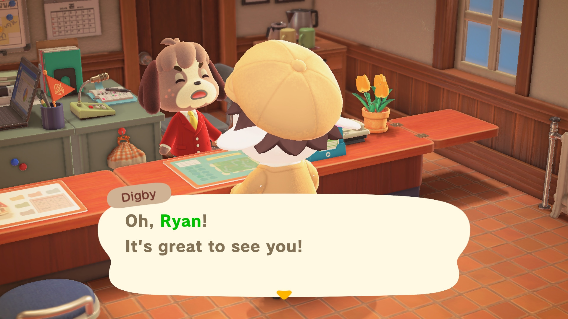 Digby over Isabelle Mod for Animal Crossing: New Horizons | ACNH Mods