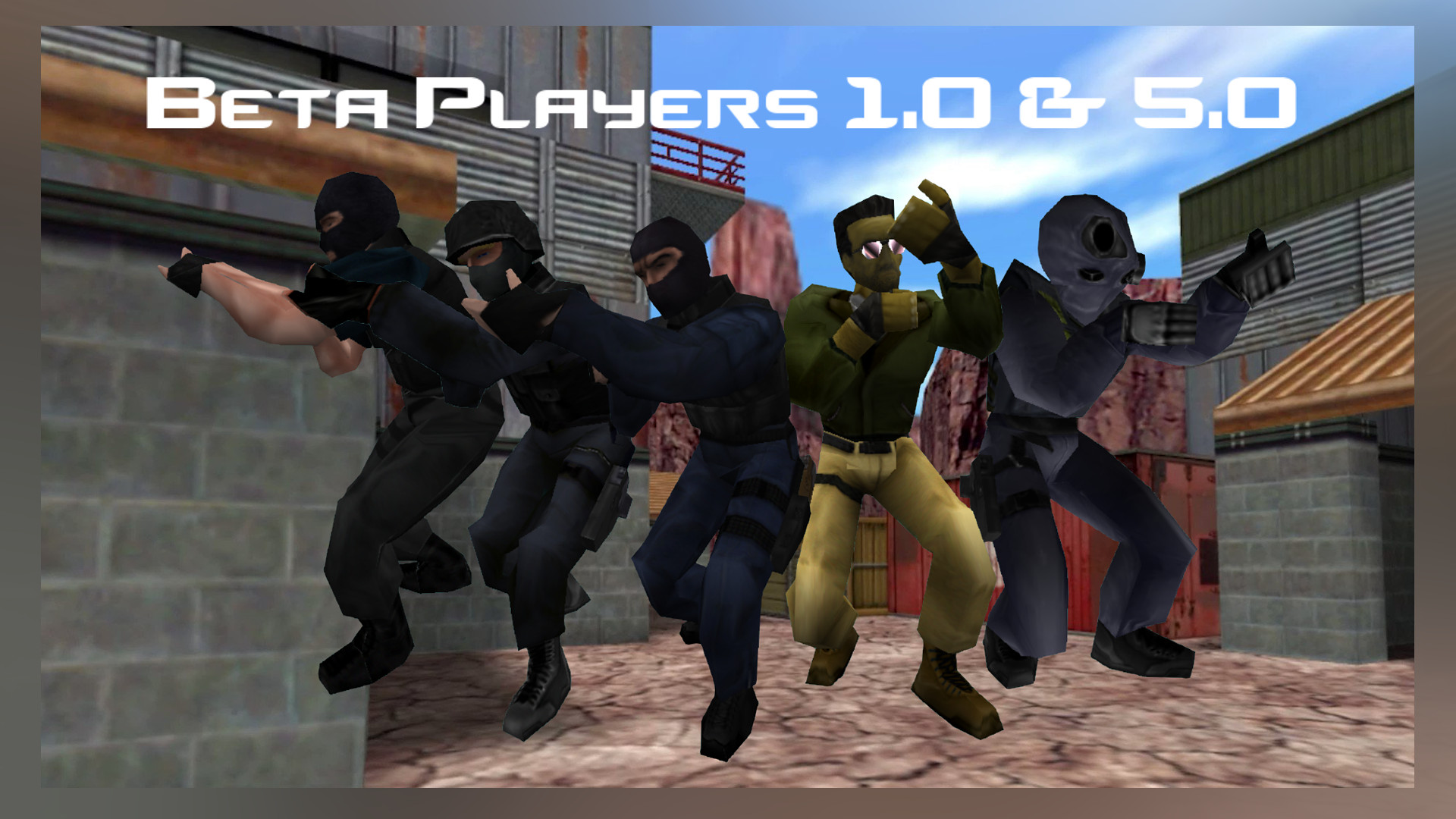 Counter-Strike: Beta Player Models 1.0-5.0 Mod for Half-Life | HL Mods