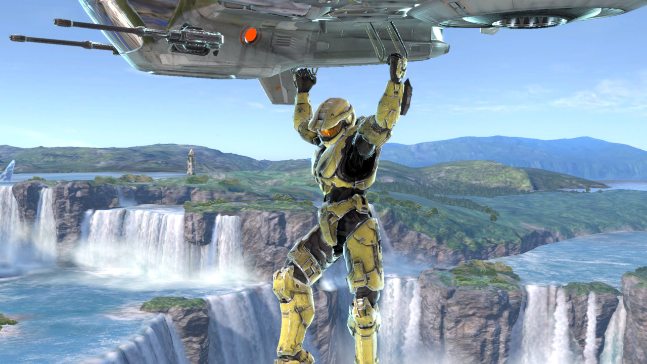 Master Chief Over Snake Mod for Super Smash Bros. Ultimate | SSBU Mods