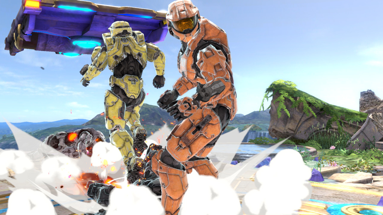 Master Chief Over Snake Mod for Super Smash Bros. Ultimate | SSBU Mods