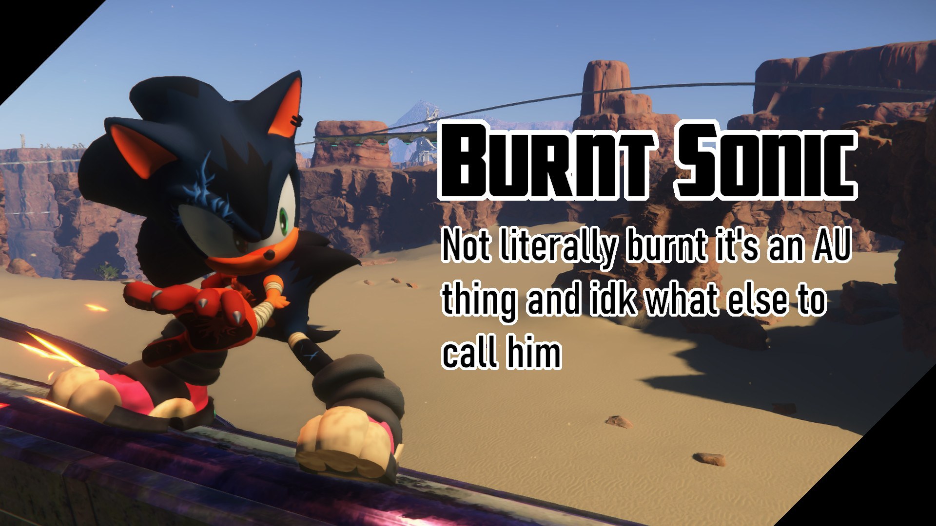 Burnt Sonic Mod for Sonic Frontiers | Frontiers Mods