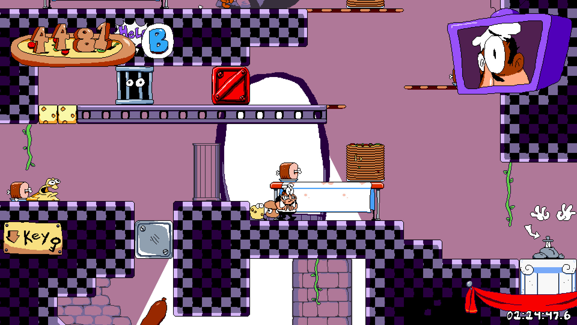 Reconstruct PT demo by basiccube CYOP/AFOM Mod for Pizza Tower | PT Mods