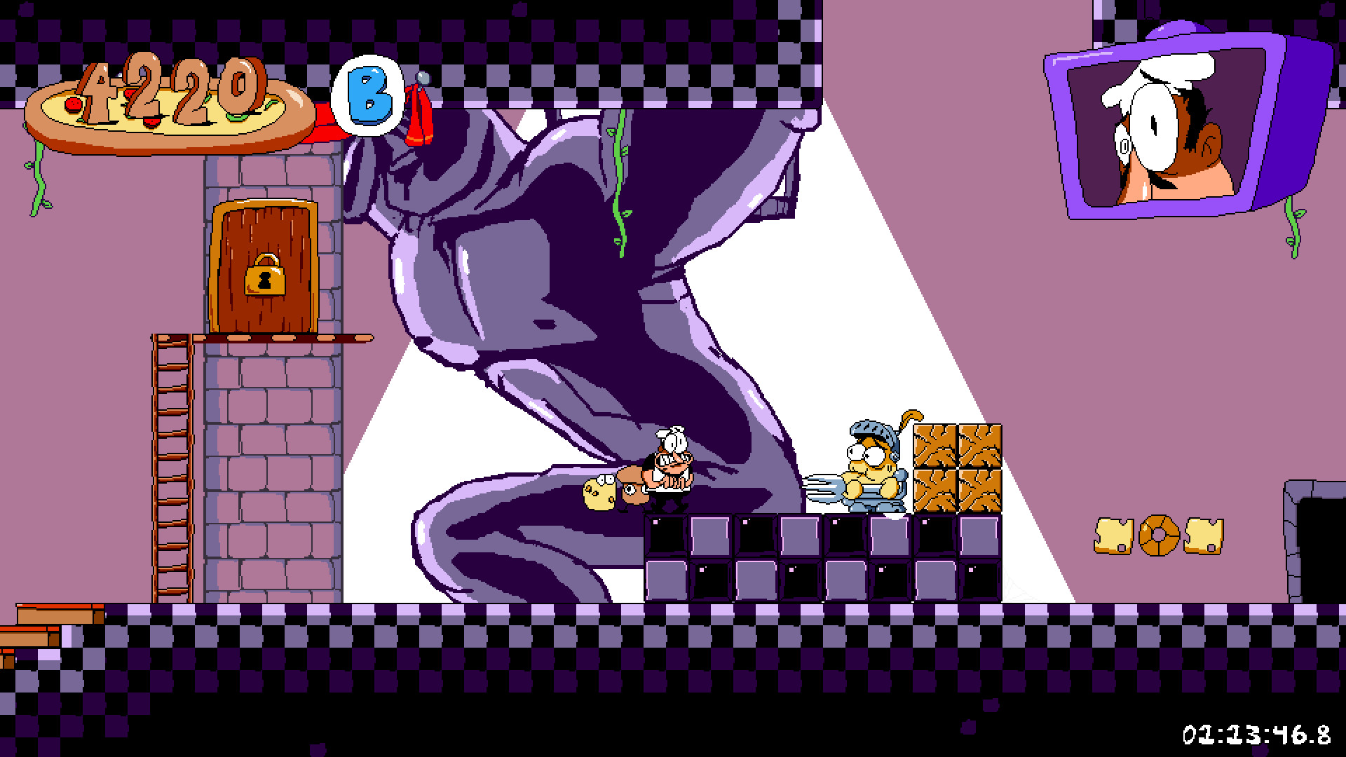 Reconstruct PT demo by basiccube CYOP/AFOM Mod for Pizza Tower | PT Mods