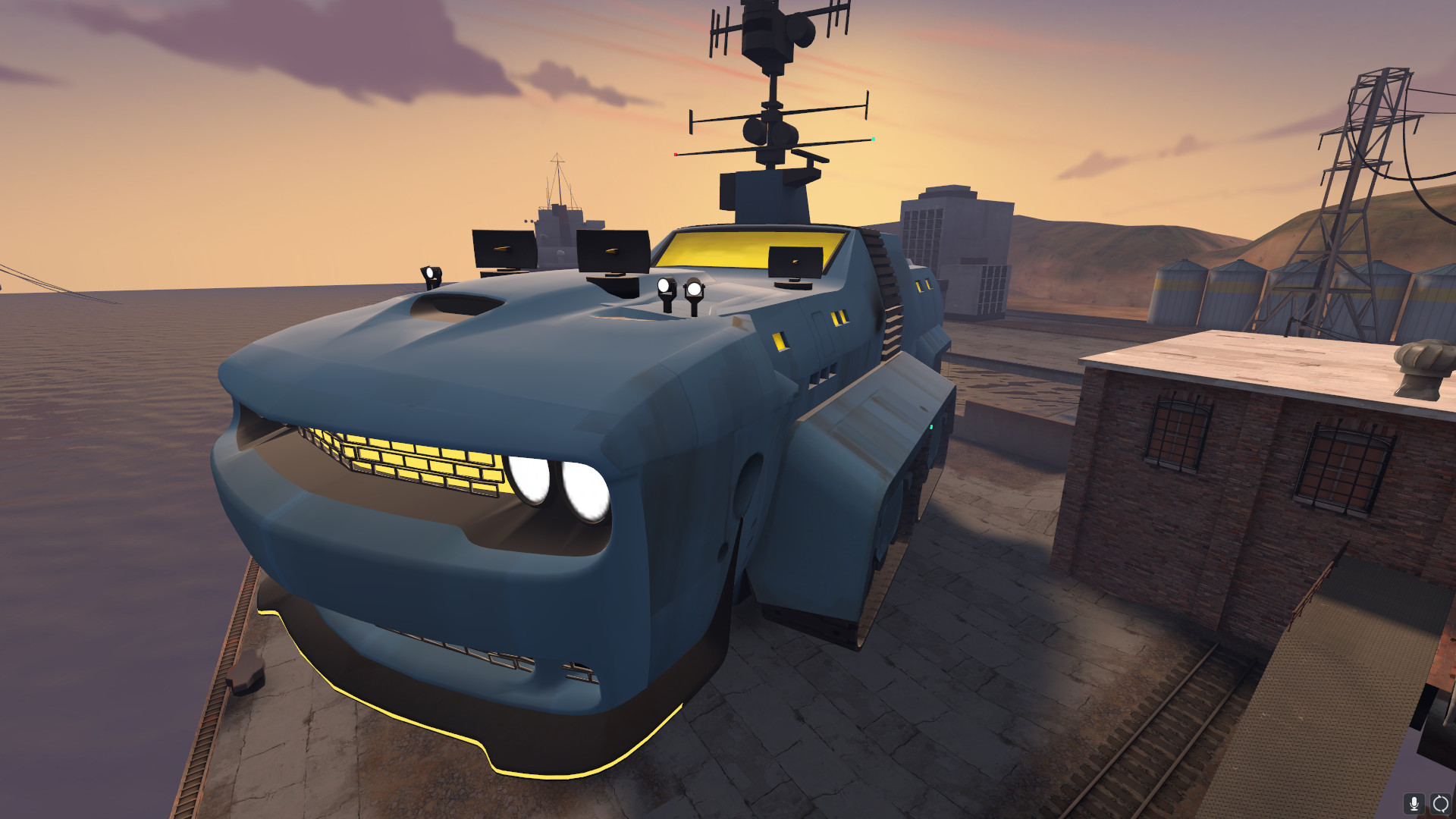 Dodge Challenger Carrier Tank Mod for Team Fortress 2 | TF2 Mods