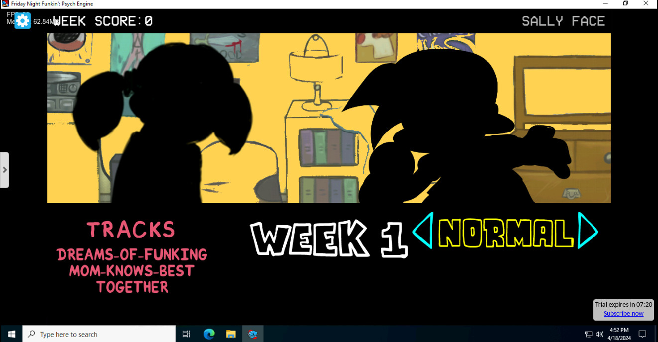 Funkin of Memories[Sally Face Mod Full Week] V1.5 Mod for Friday Night ...