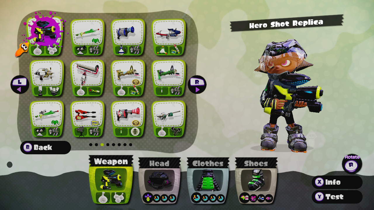 Complete armor from Splatoon 2 Mod for Splatoon | Splatoon Mods