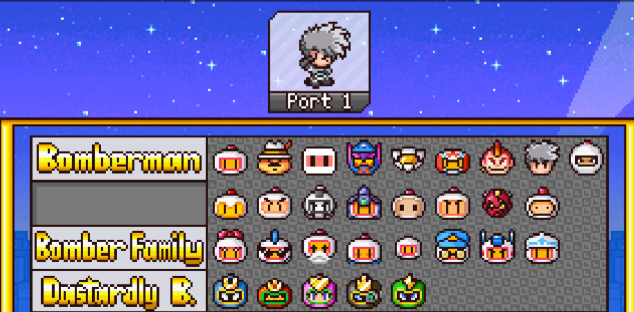 Bomber from (BomberFriends) in (PB) Mod for Power Bomberman | PB Mods