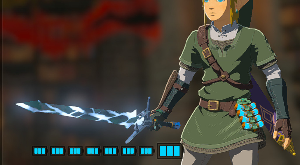 The Frostblade - Tears of the Kingdom port Mod for The Legend of Zelda ...