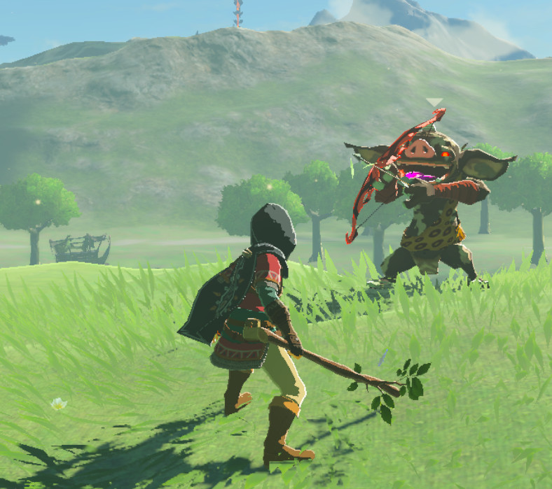 1 Shot Stick Mod for The Legend of Zelda: Breath of the Wild (WiiU ...