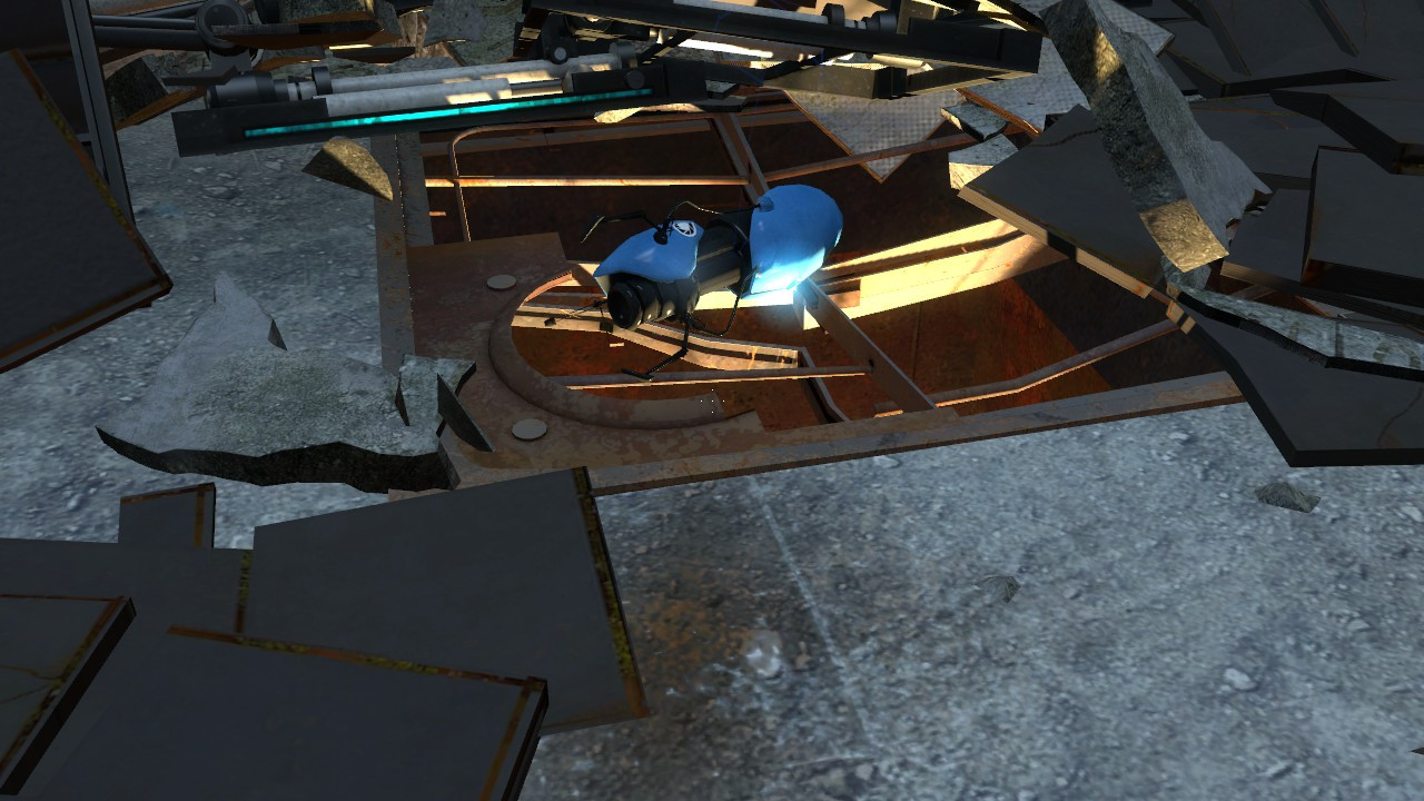 Blue Portal Gun Mod for Portal 2 | P2 Mods