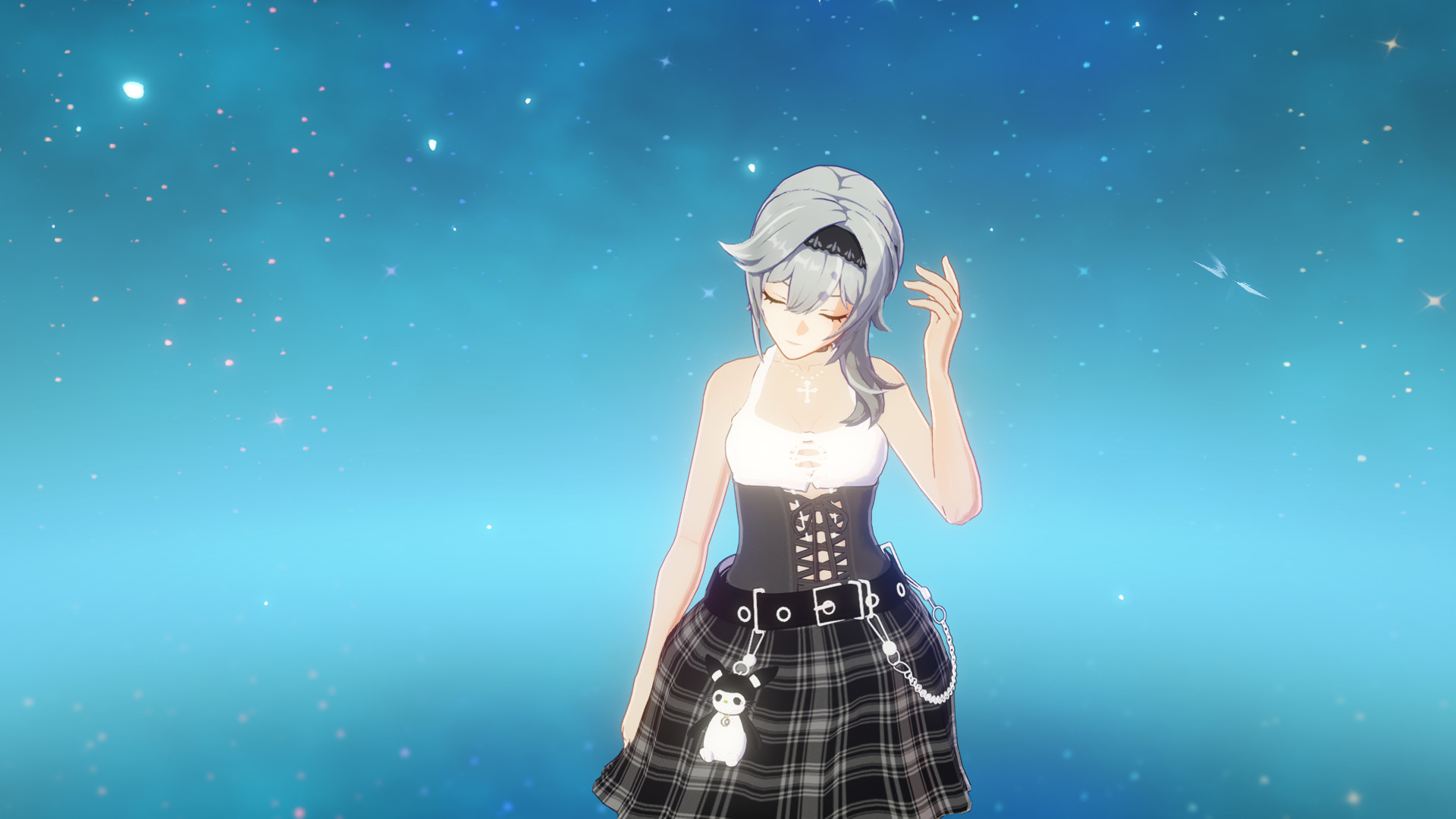 [Eula]Monochrome girlfriend Mod for Genshin Impact | GI Mods