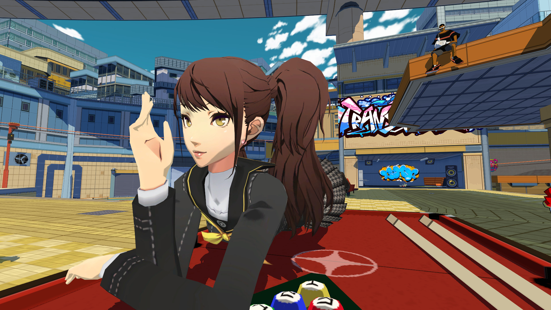 Rise Kujikawa (Persona 4 Dancing) Mod for Bomb Rush Cyberfunk | BRC Mods