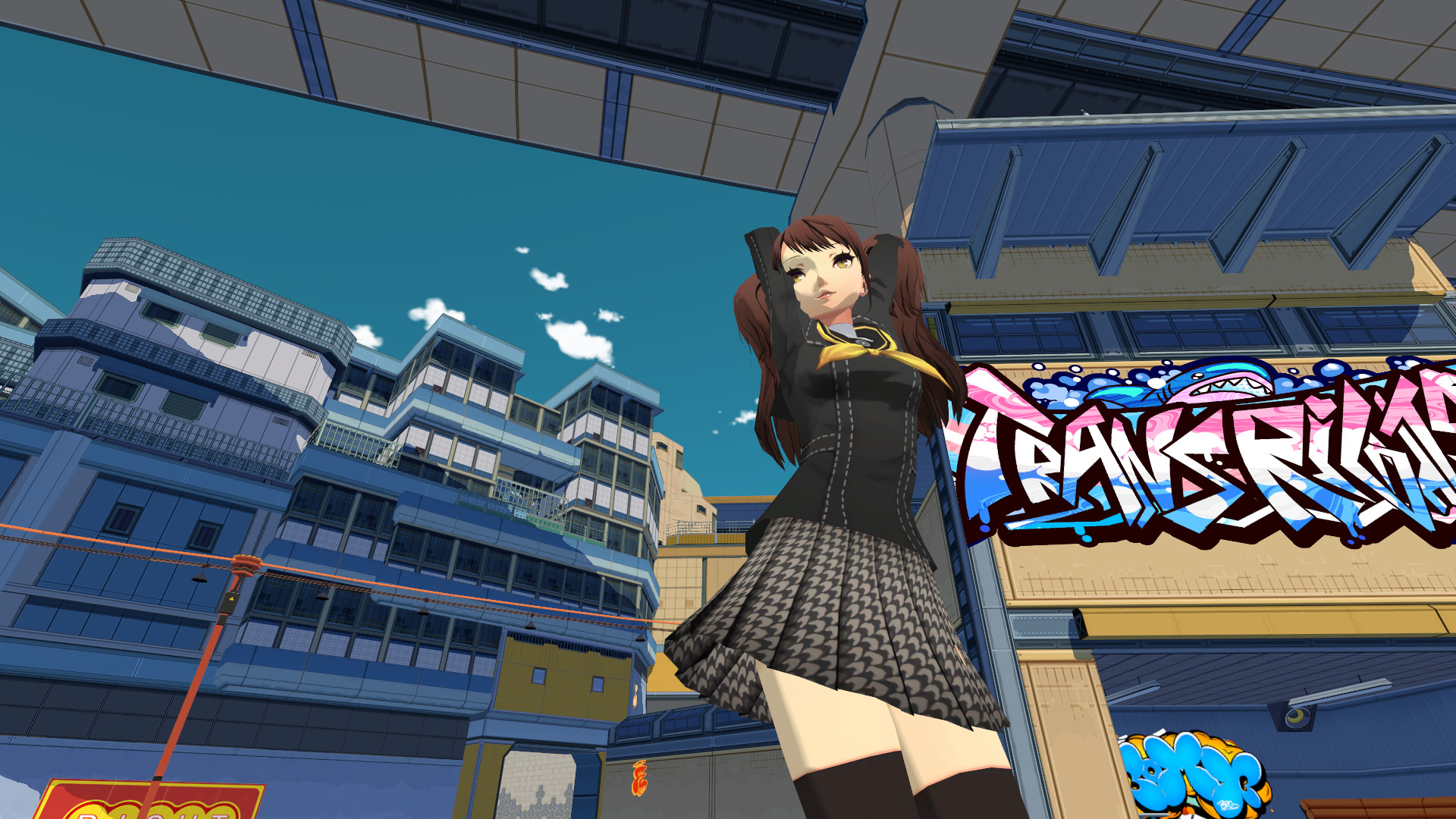 Rise Kujikawa (Persona 4 Dancing) Mod for Bomb Rush Cyberfunk | BRC Mods
