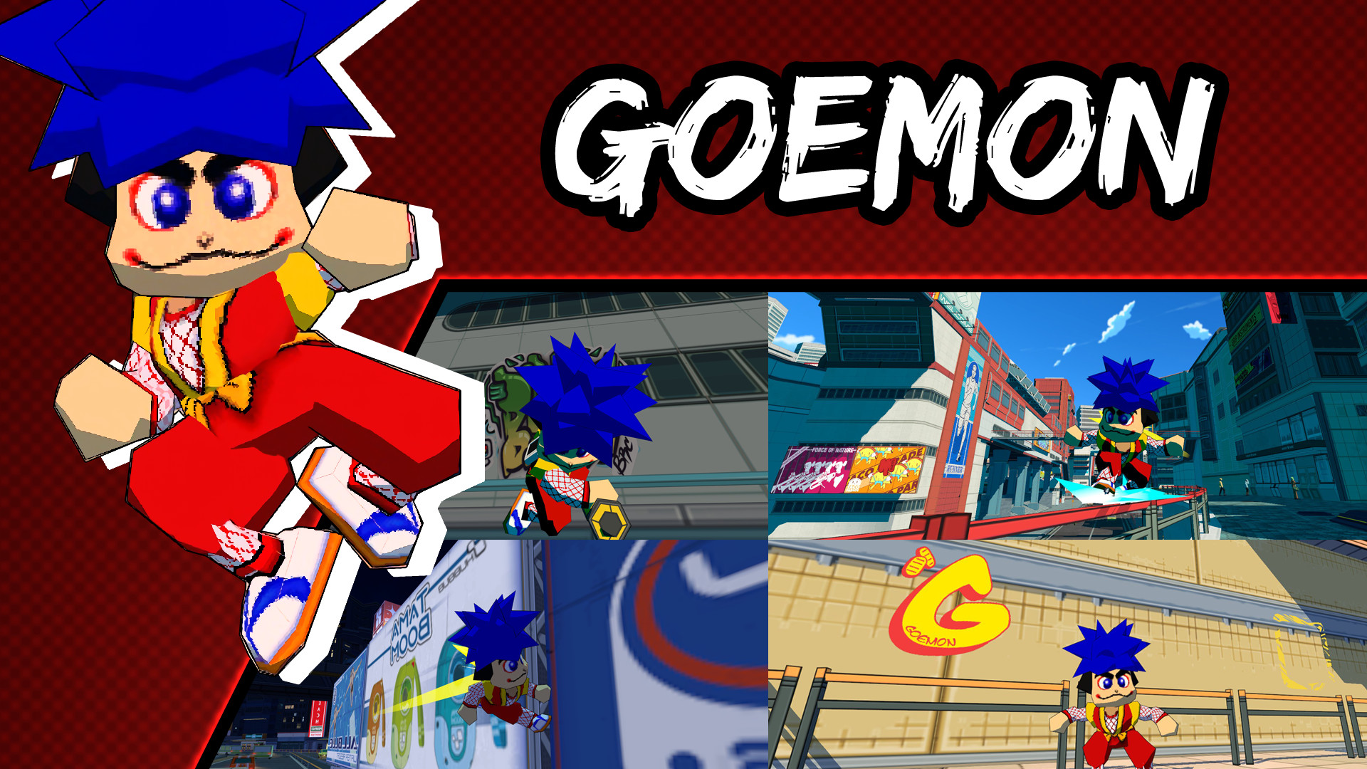 Goemon (Mystical Ninja Starring Goemon) Mod for Bomb Rush Cyberfunk ...