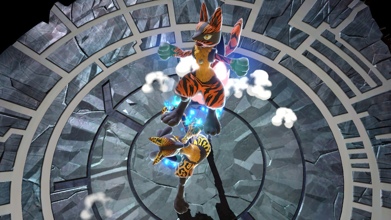 Lucario - Leopard & Tiger - Animal Print Series Mod for Super Smash ...