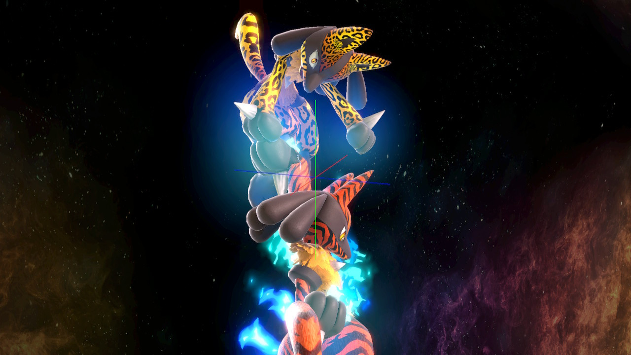 Lucario - Leopard & Tiger - Animal Print Series Mod for Super Smash ...