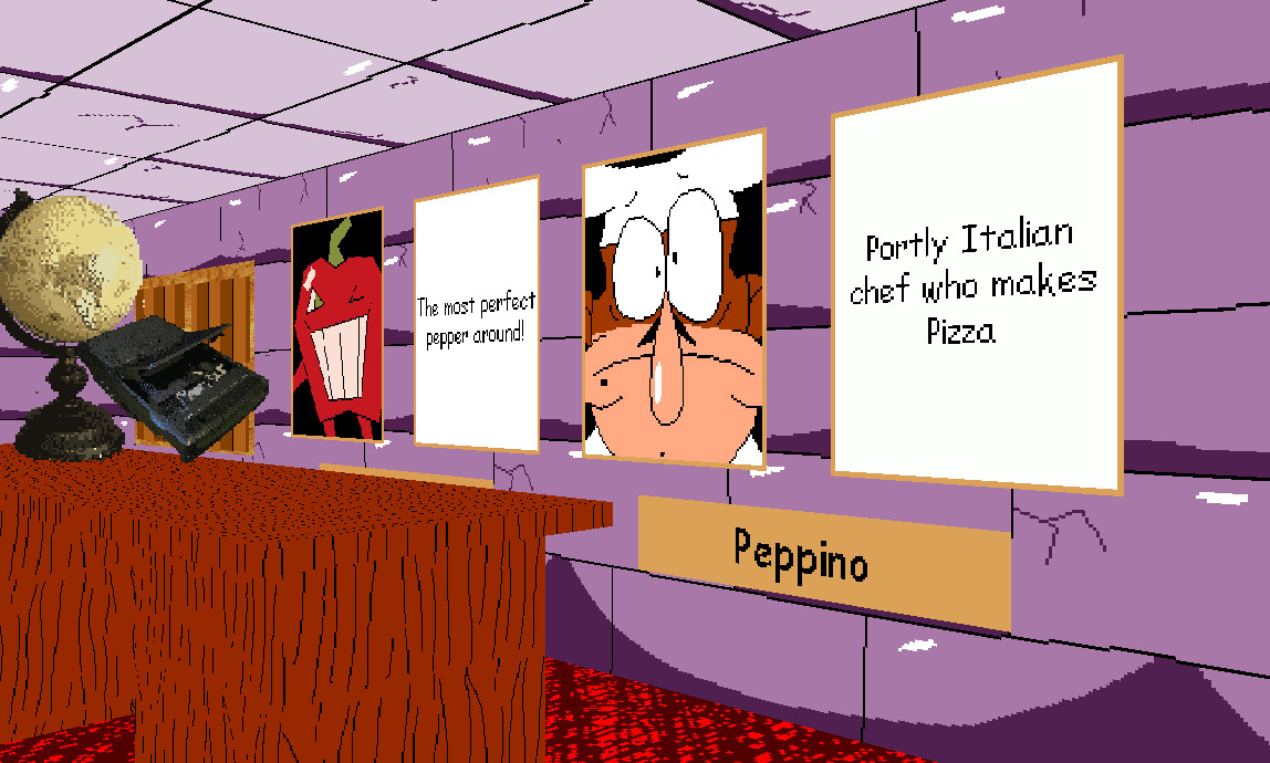 Peppino's Barely Relevant Math Game! Mod for Baldi's Basics | Baldi Mods