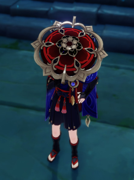 Wanderer with Scara's Color Palette Mod for Genshin Impact | GI Mods