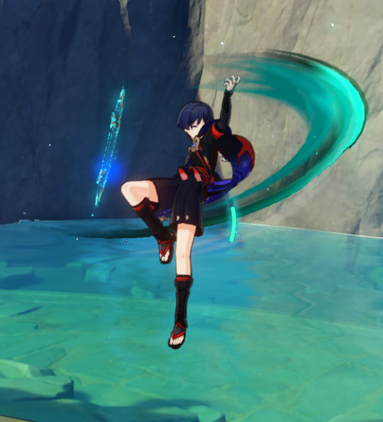 Wanderer with Scara's Color Palette Mod for Genshin Impact | GI Mods