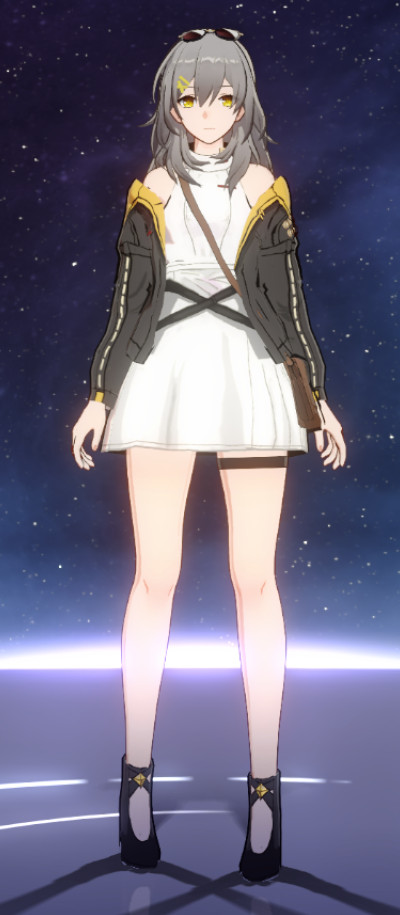 Trailblaze Dress: A Stelle Outfit Mod Mod for Honkai Star Rail | HSR Mods
