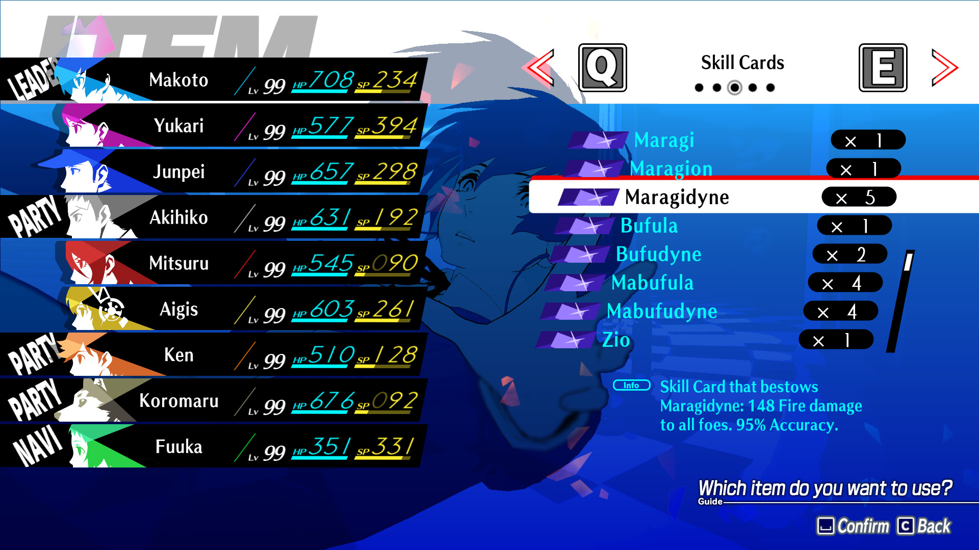 Useful Descriptions Mod for Persona 3 Reload | P3R Mods