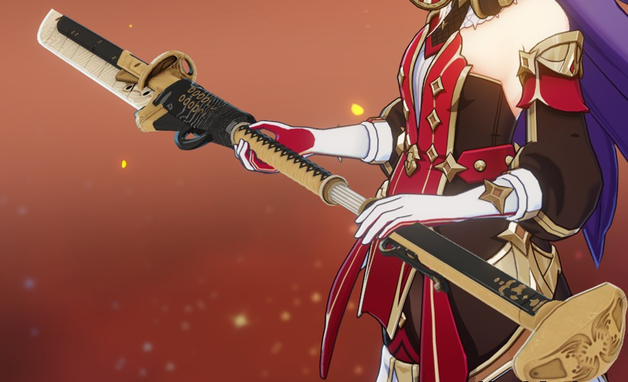 Chevreuse with glaive from Destiny 2. Mod for Genshin Impact | GI Mods