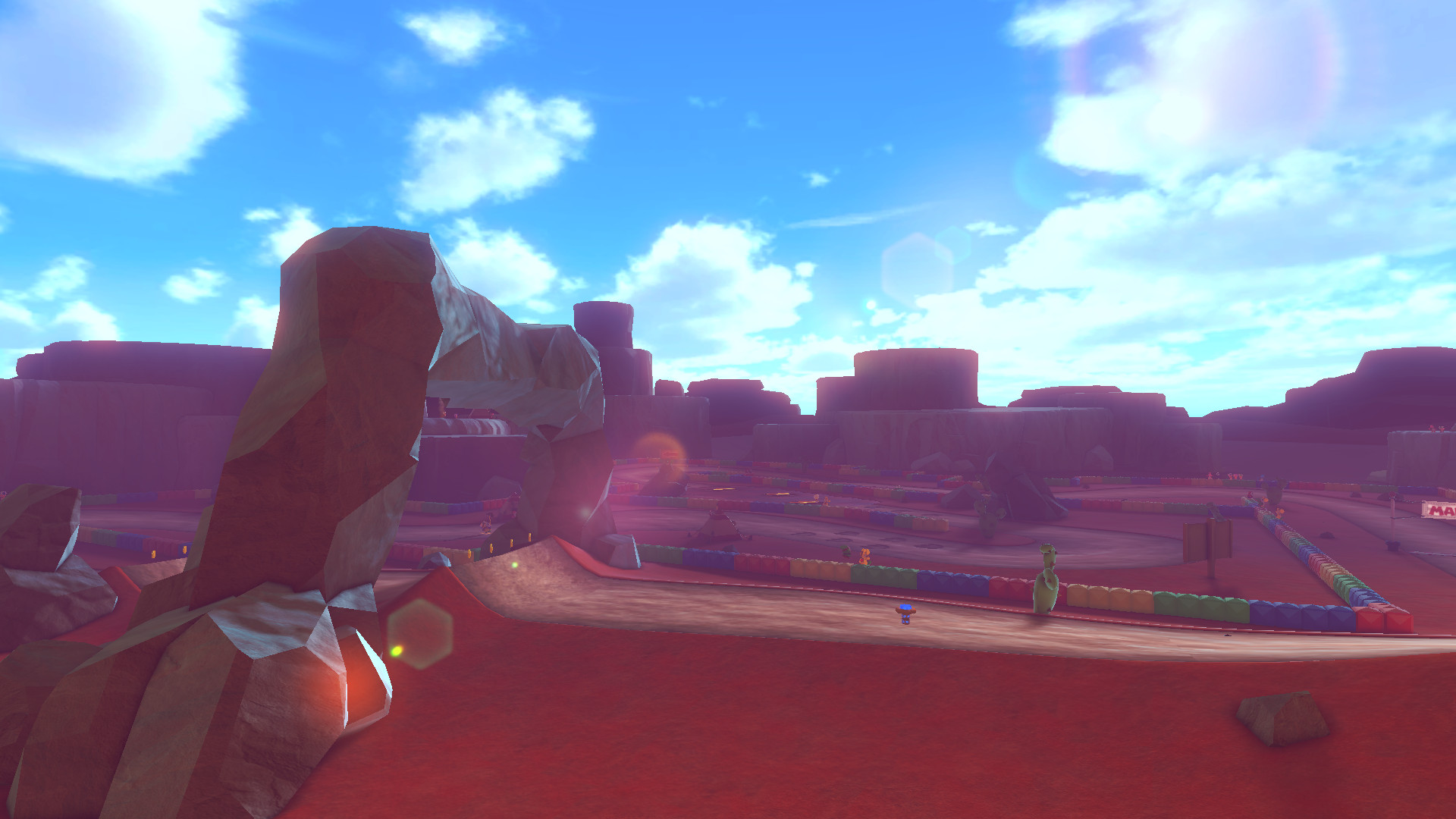 Daytime GBA Sunset Wilds Plus Extra Mod for Mario Kart 8 Deluxe | MK8D Mods