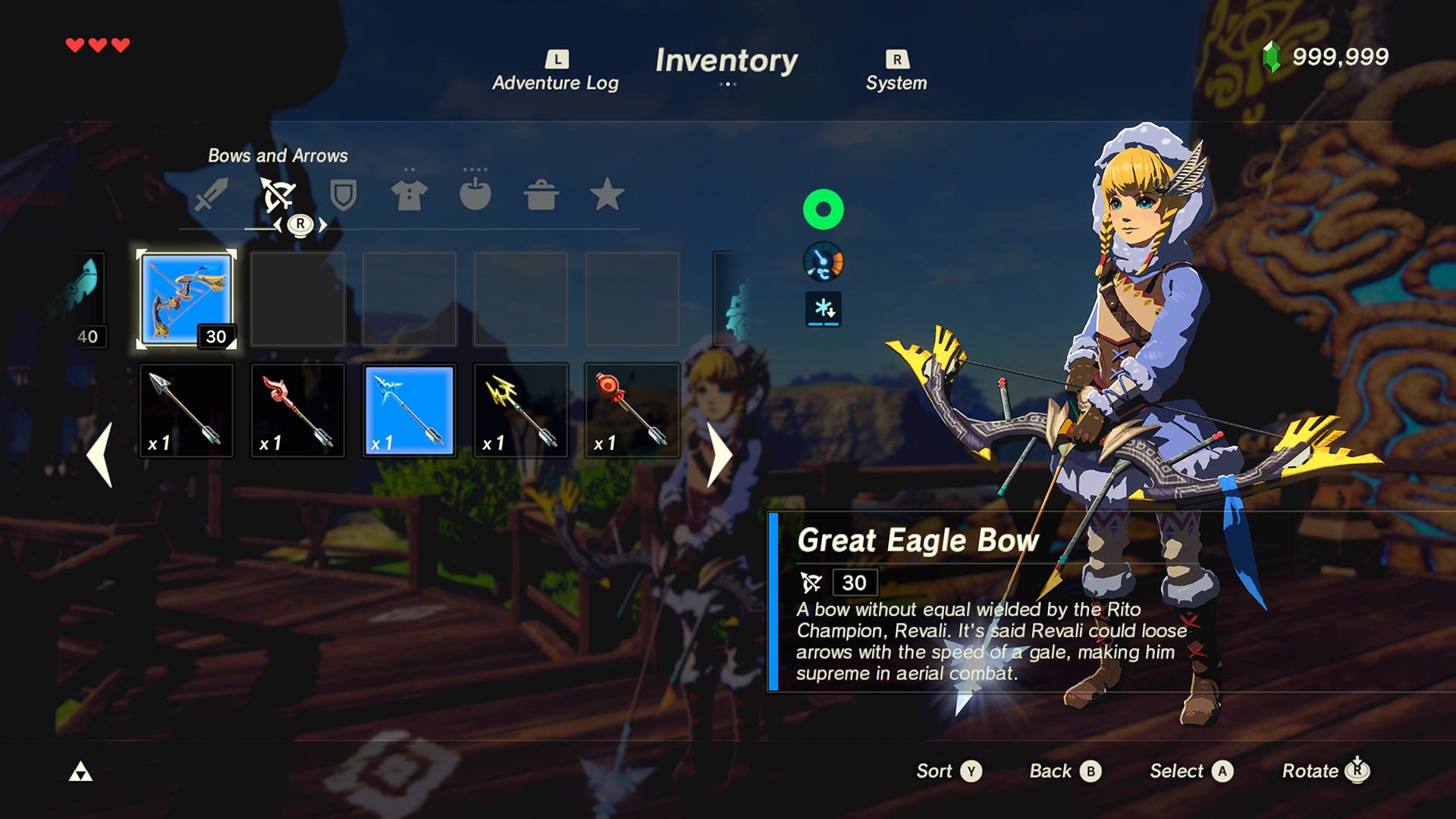 RotP Champion Weapon Standalone Mod for The Legend of Zelda: Breath of ...