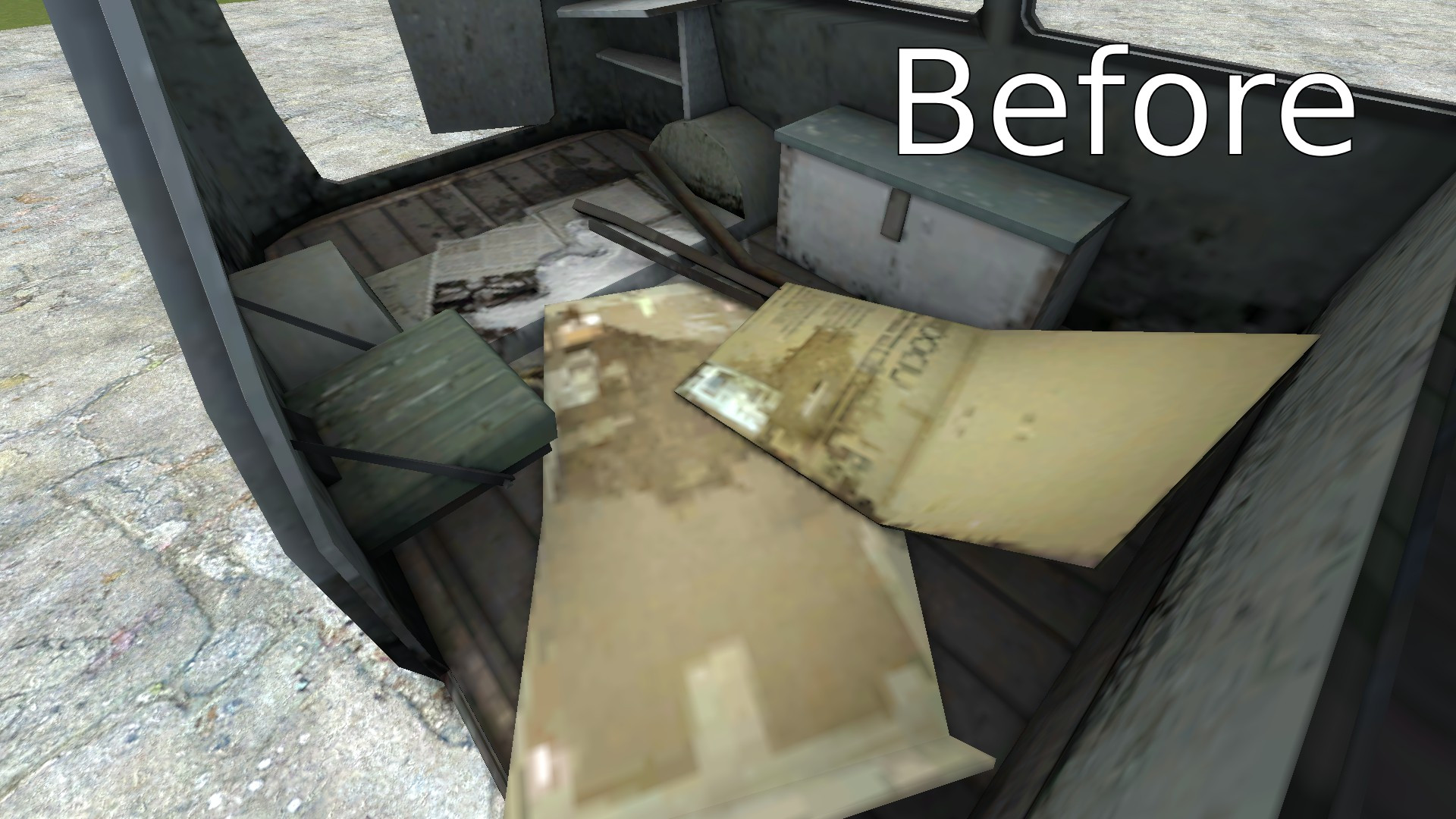 Van Without Trash Mod for Half-Life 2 | HL2 Mods