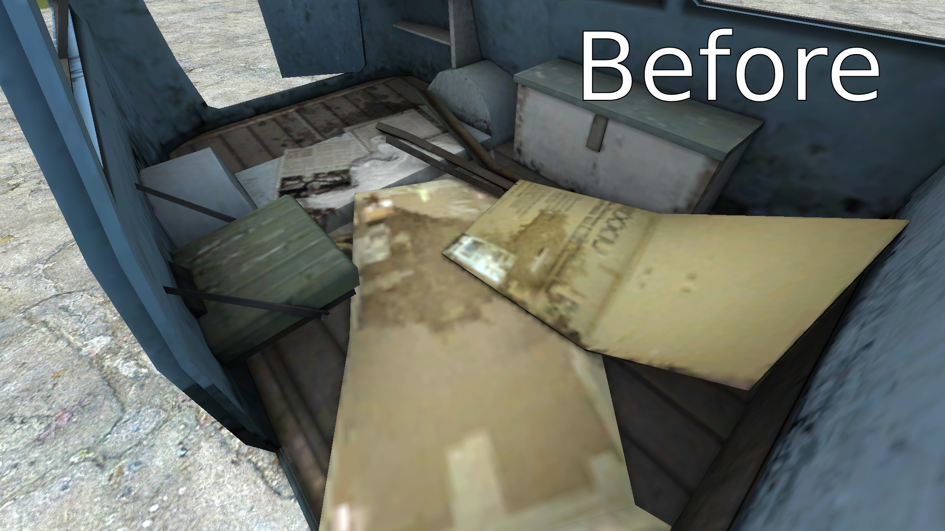 Van Without Trash Mod for Half-Life 2 | HL2 Mods