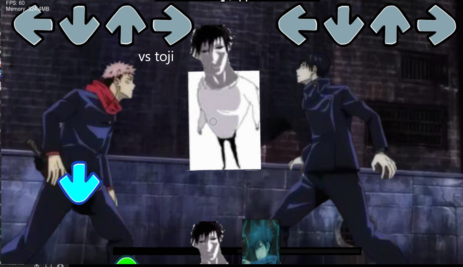 vs toji Mod for Friday Night Funkin' | FNF Mods