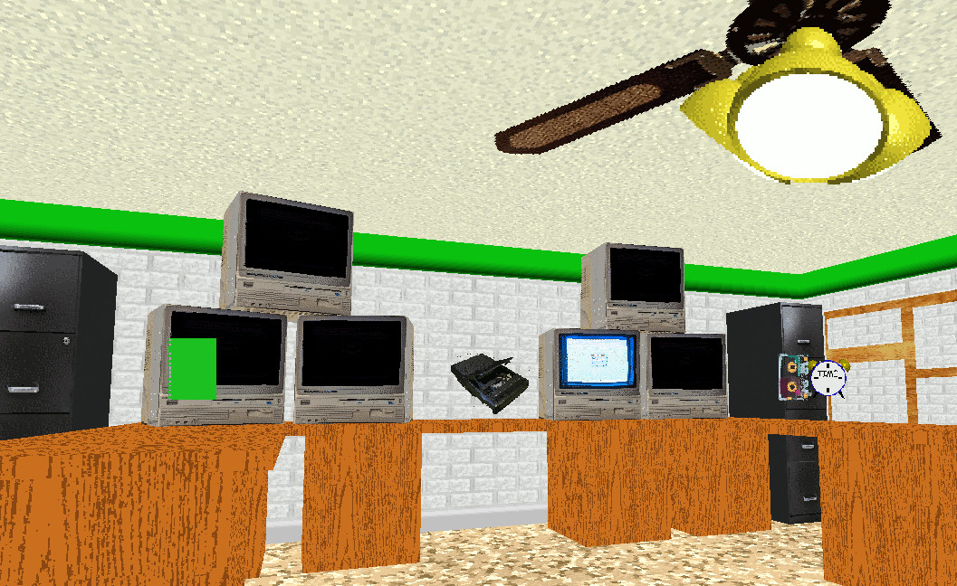 (OLD) FNAF 1 MAP Mod for Baldi's Basics | Baldi Mods