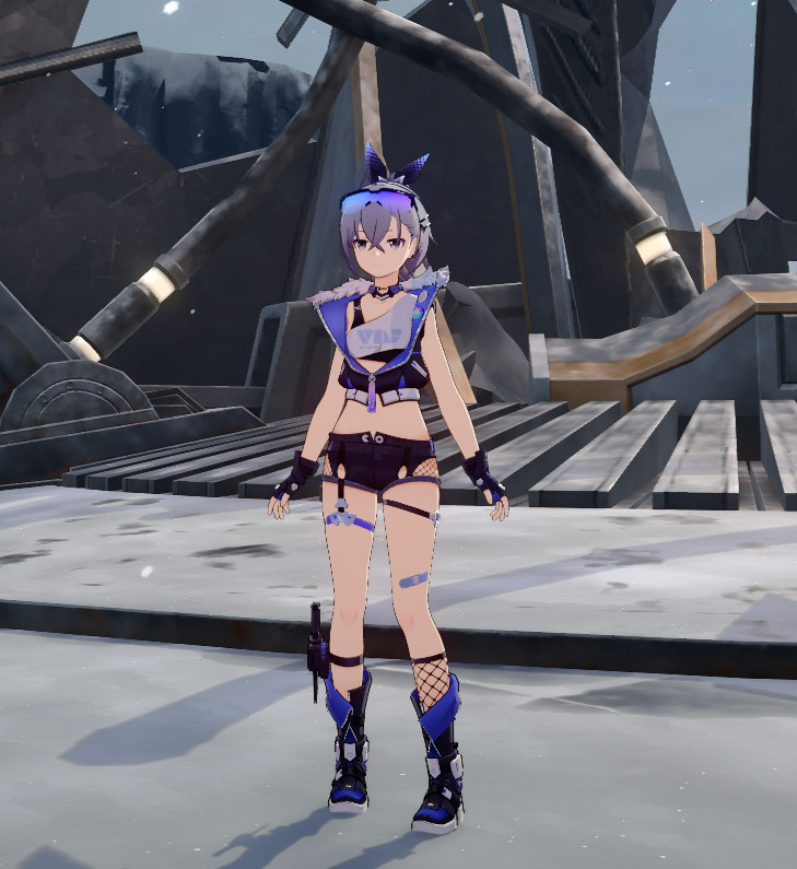 Silver Wolf Jacket without arms Mod for Honkai Star Rail | HSR Mods
