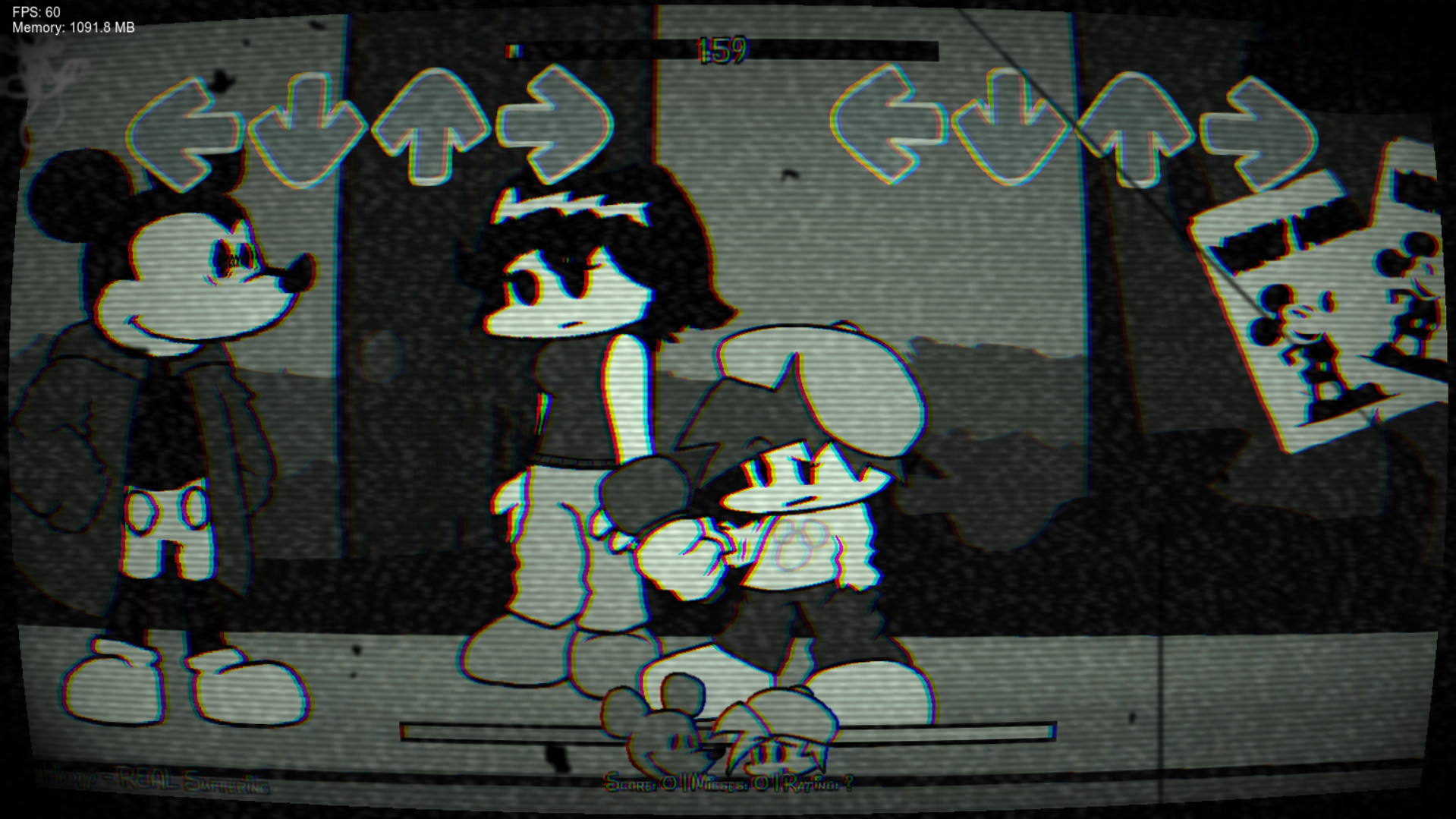 SNS: REAL SUFFERING Mod for Friday Night Funkin' | FNF Mods