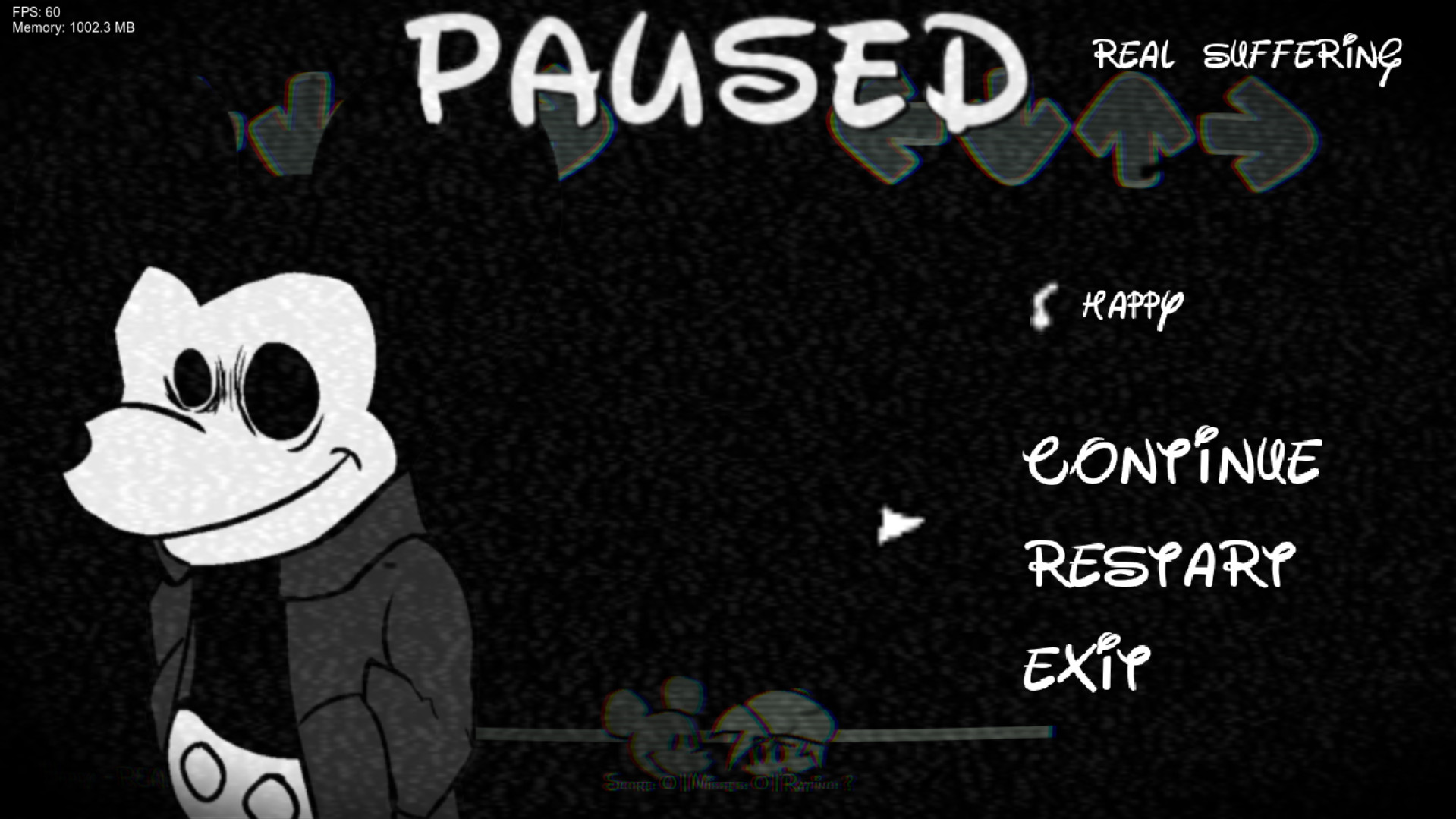 SNS: REAL SUFFERING Mod for Friday Night Funkin' | FNF Mods