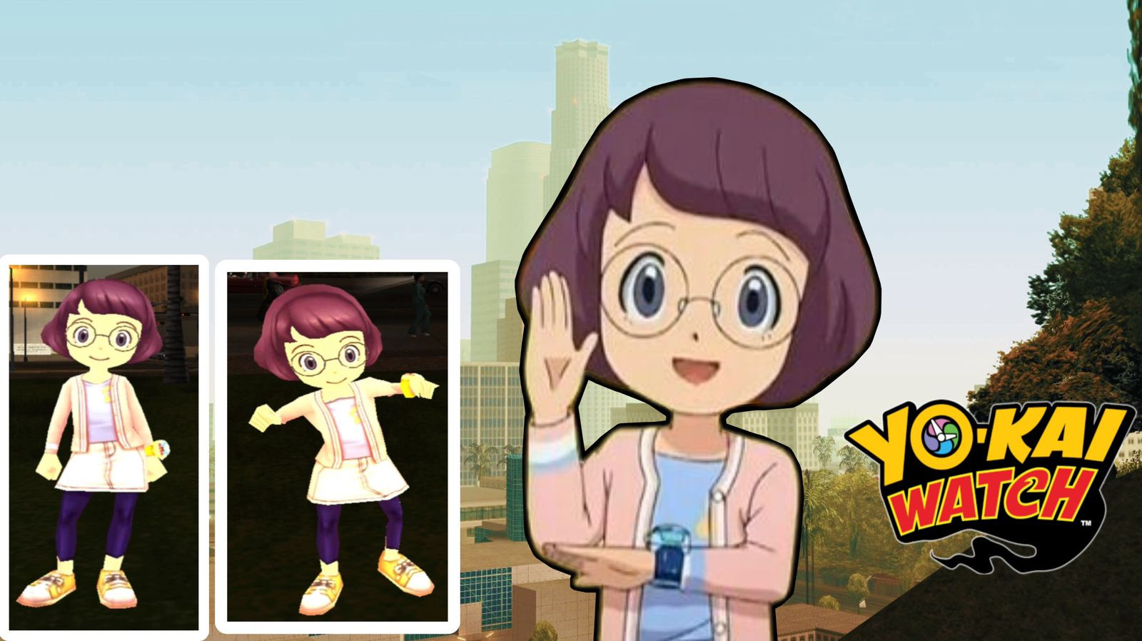 Hailey Anne (Yo-kai Watch) Mod for Grand Theft Auto: San Andreas | GTA:SA Mods