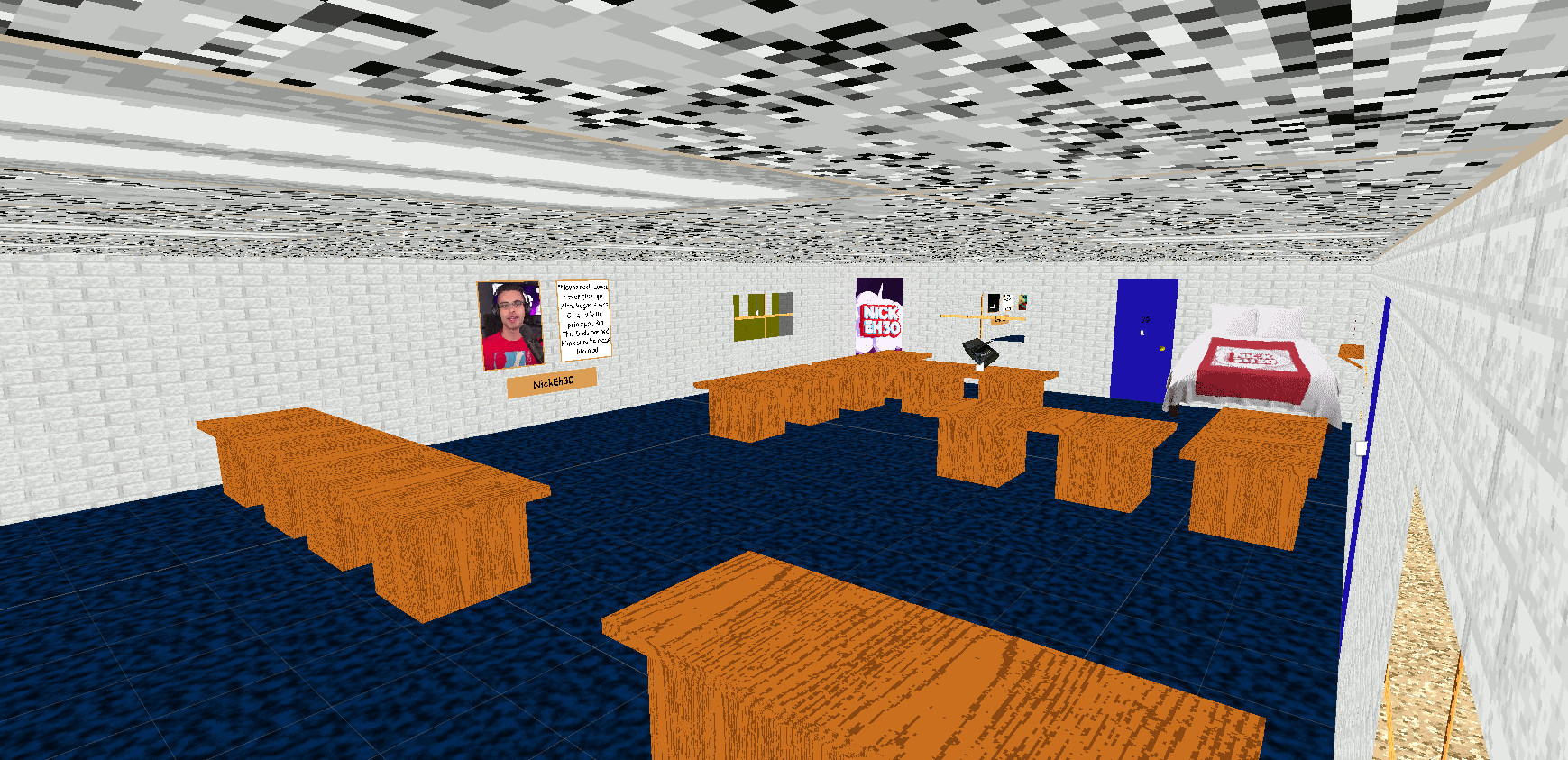 [SENSITIVE CONTENT] Xaldi's Basement Mod for Baldi's Basics | Baldi Mods