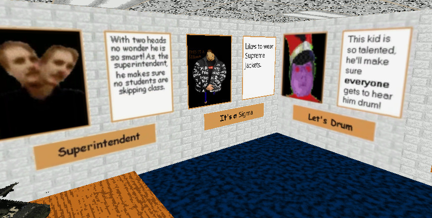 Rizzdi's Basics in Skibidi Toilet and Mewing Mod for Baldi's Basics ...