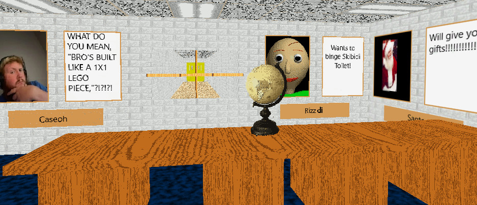 Rizzdi's Basics in Skibidi Toilet and Mewing Mod for Baldi's Basics ...