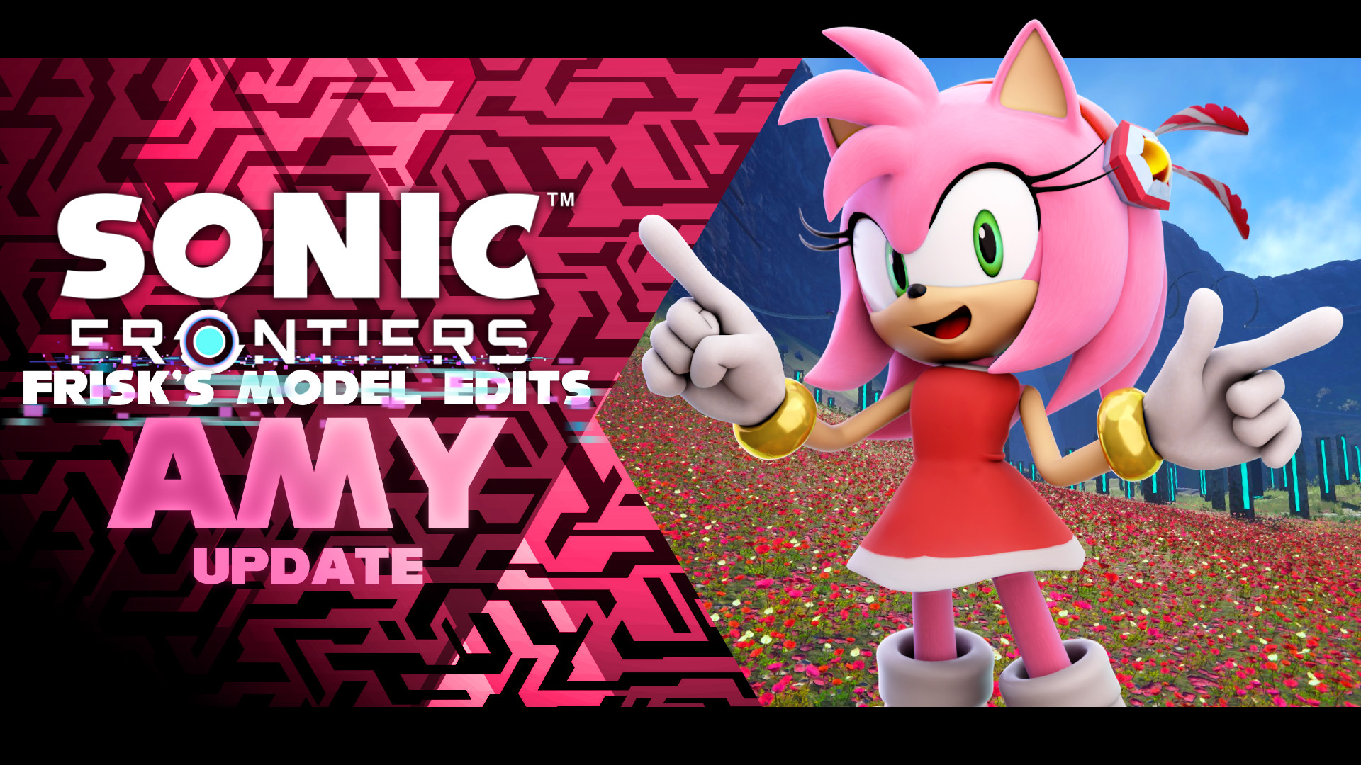 The Amy Update! - Frisk's Model Edits V5! Mod for Sonic Frontiers ...