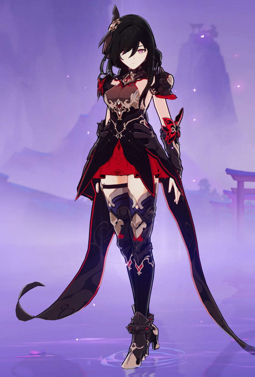 Raiden Seele Starchasm Nyx Mod for Genshin Impact | GI Mods