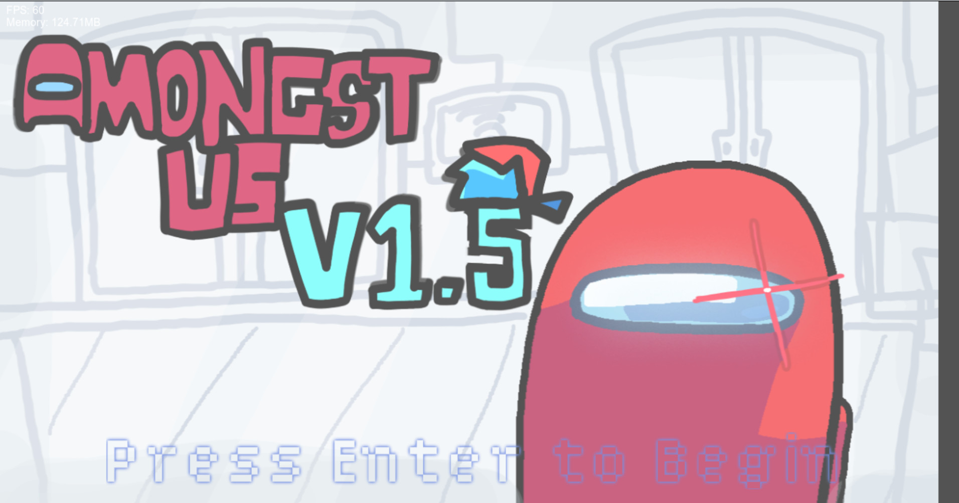 AMONGST US V1.5 Mod for Friday Night Funkin' | FNF Mods