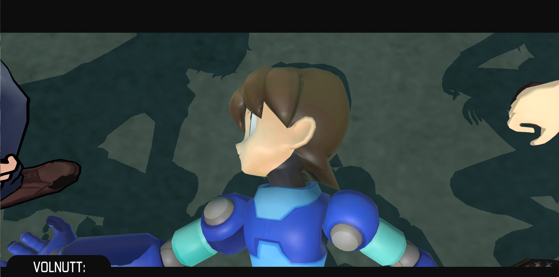 Mega Man Volnutt (CB Version) Mod for Bomb Rush Cyberfunk | BRC Mods