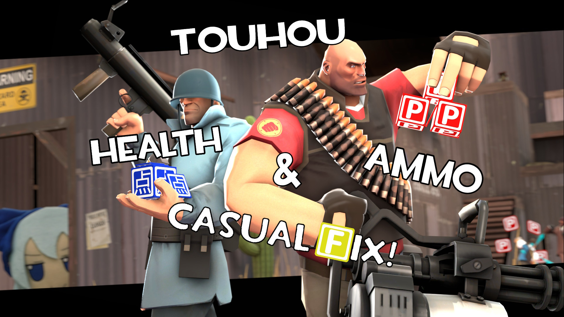 Touhou Health and Ammo [Casual Fix] Mod for Team Fortress 2 | TF2 Mods