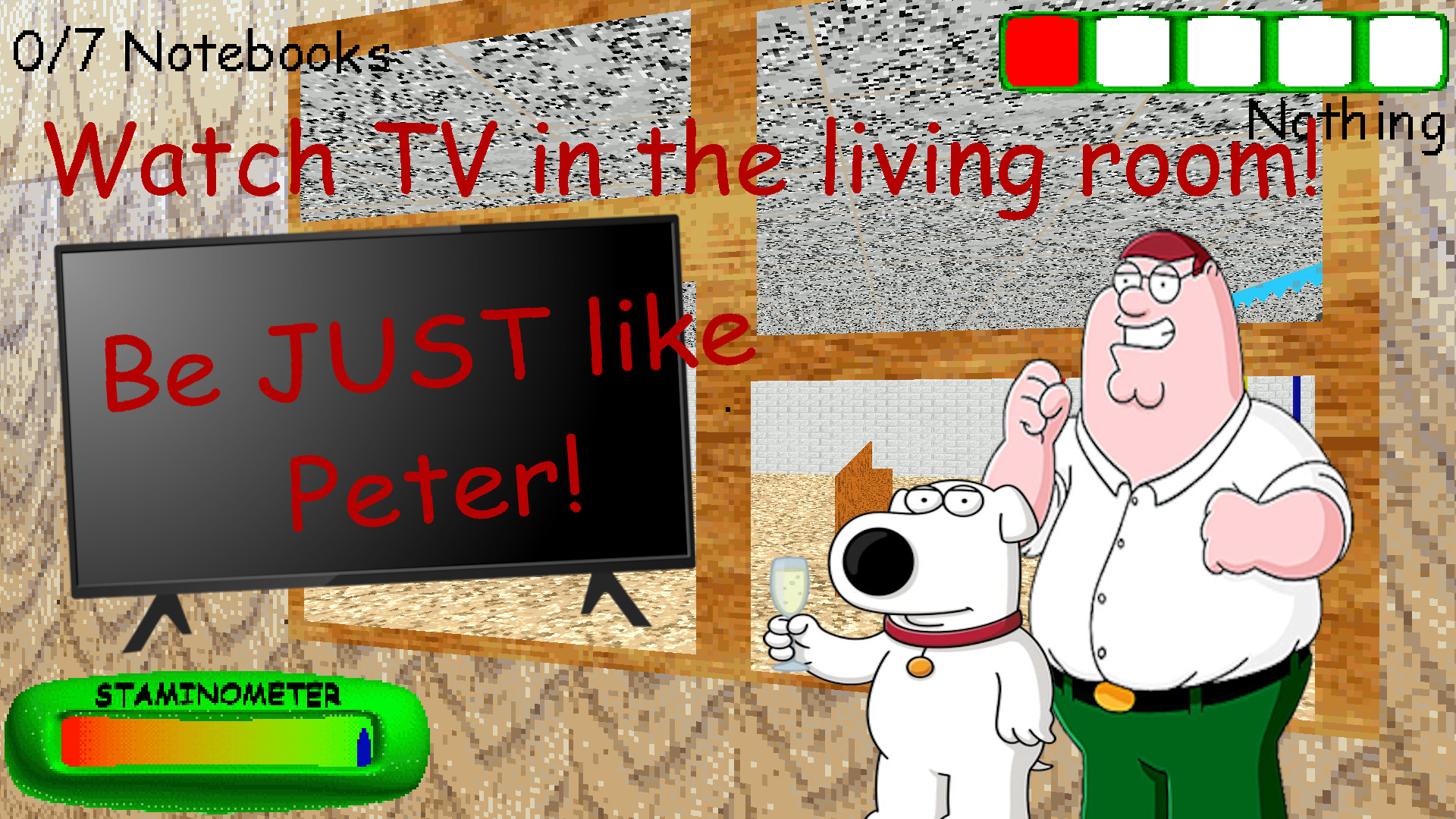Family Guy Griffin Household Map Mod for Baldi's Basics | Baldi Mods