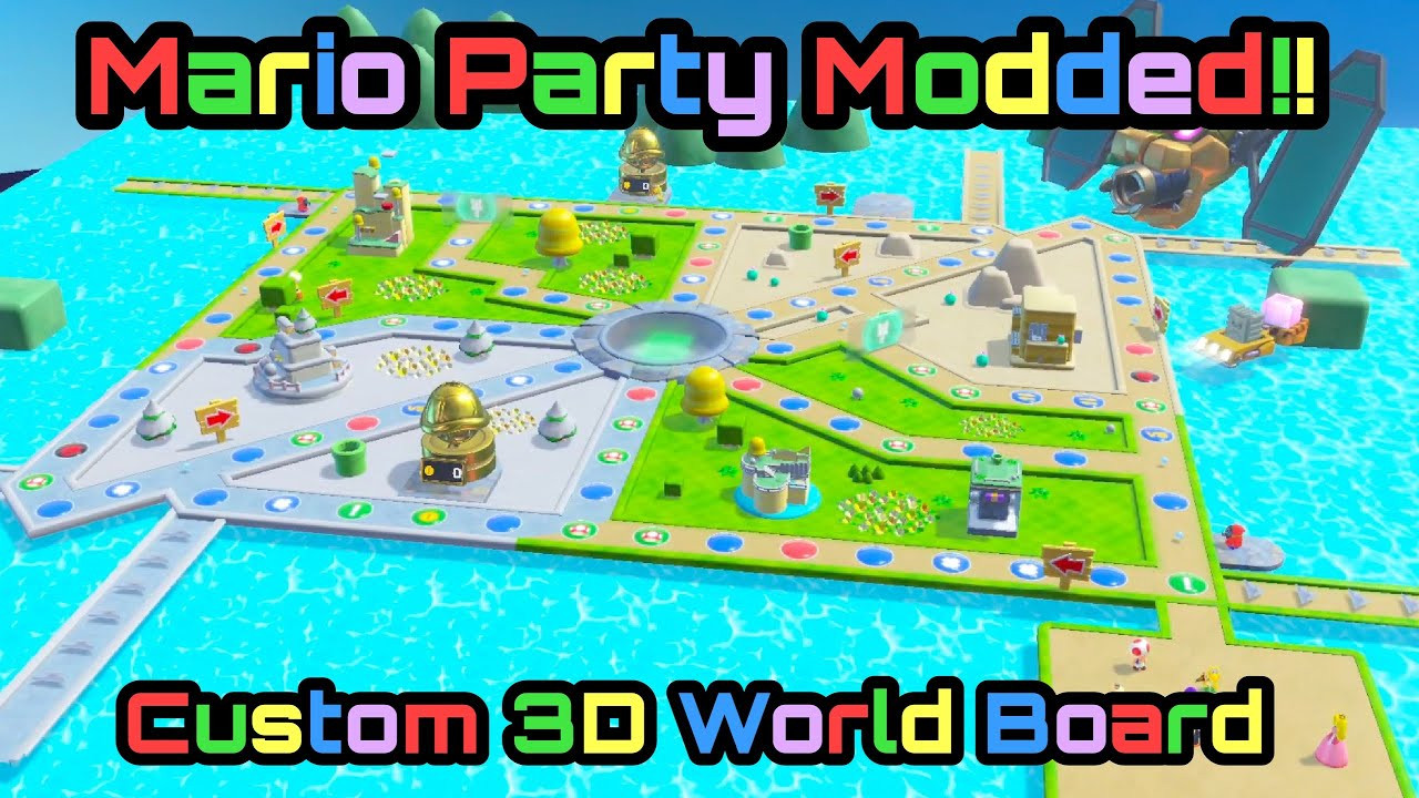 3DW in Mario Party Mod for Mario Party Superstars | MPS Mods
