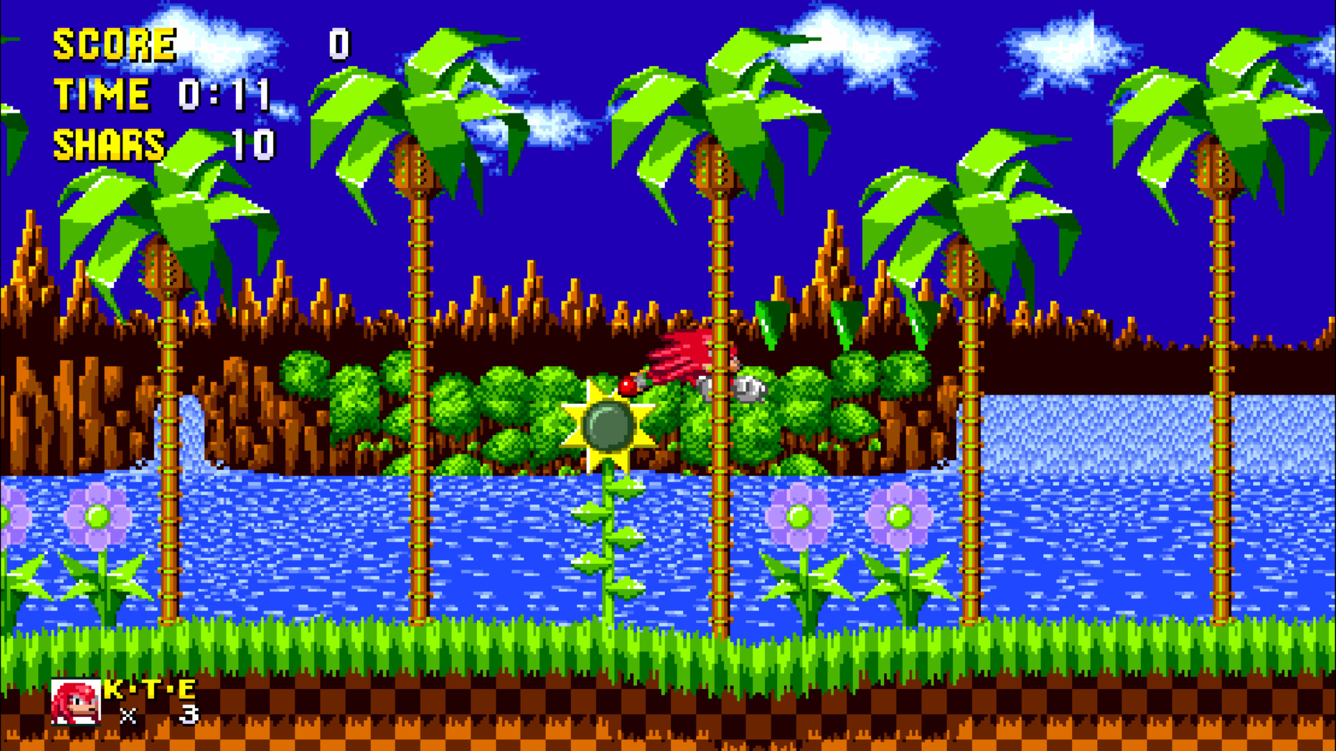 Knuckles Master Emerald Hunt Mod for Sonic the Hedgehog Forever | S1F Mods