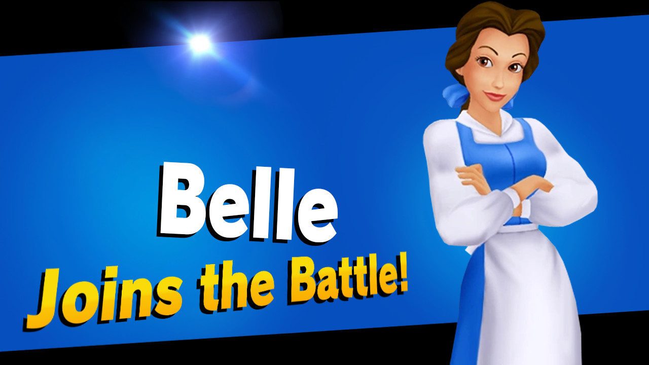 Disney | Belle over Peach Mod for Super Smash Bros. Ultimate | SSBU Mods