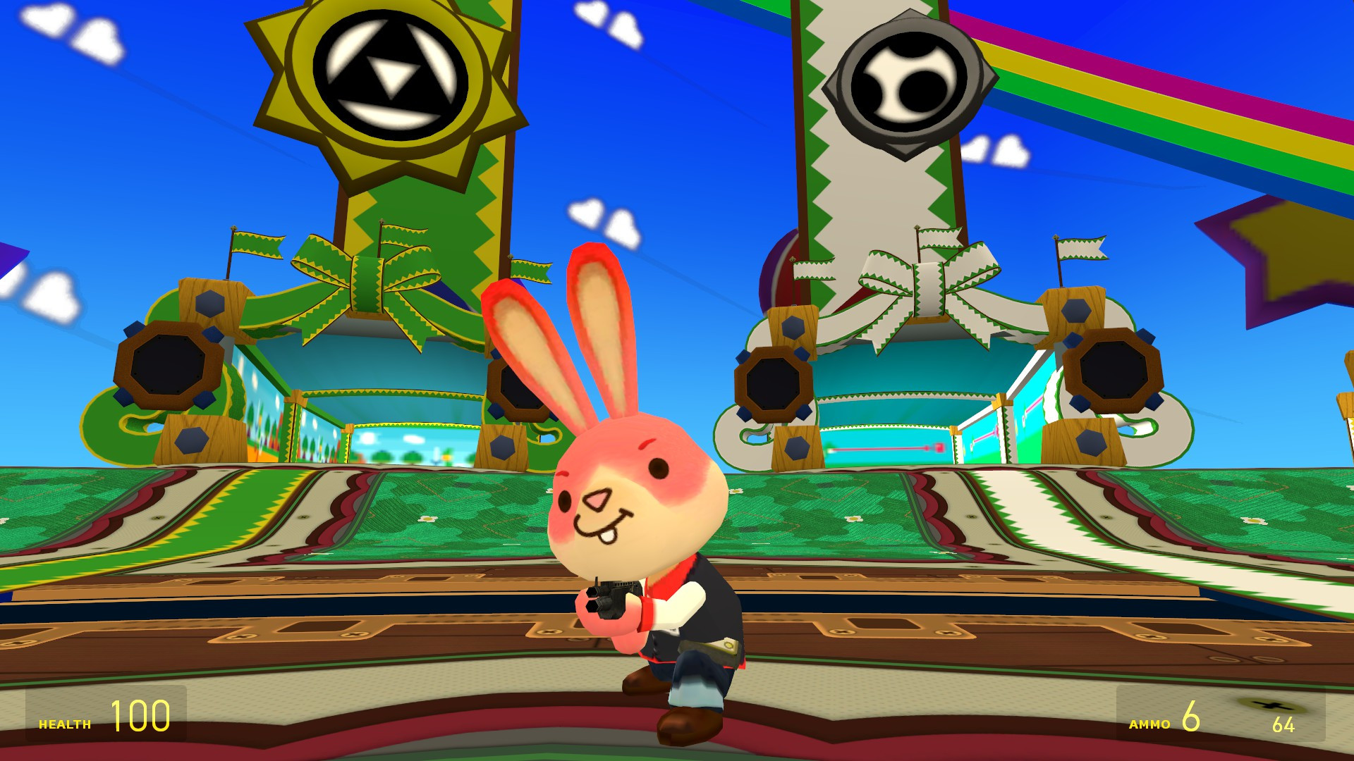 Nintendo Badge Arcade - Arcade Bunny Playermodel Mod for Garry's Mod ...