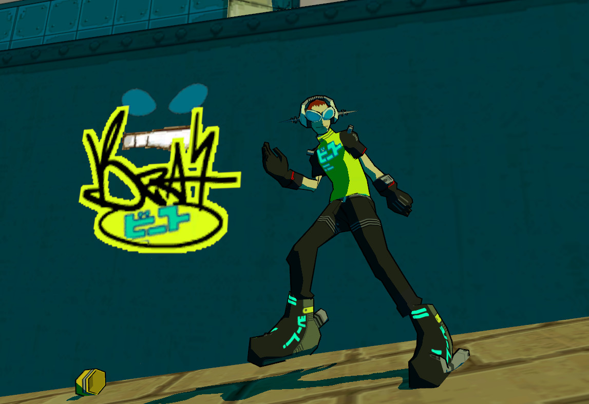 Beat (JSRF) Mod for Bomb Rush Cyberfunk | BRC Mods